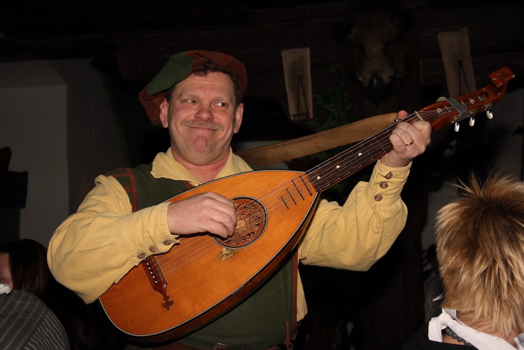 Tiderus der Spielmann - mittelalterliche Feste in historischem Stil